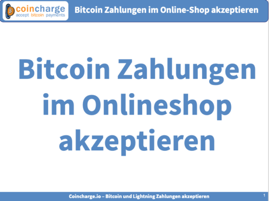 Coincharge - accept bitcoin payments