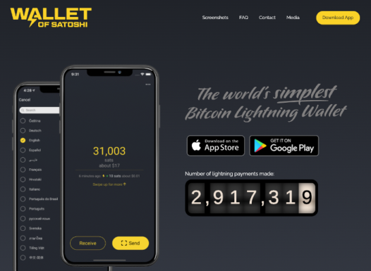 Wallet of Satoshi - The Perfect Beginner Lightning Wallet